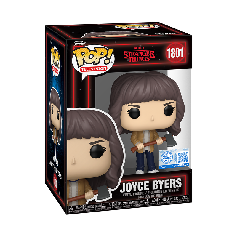 Funko Pop! Television Stranger Things Joyce Byers 1801 Exclusivo - Moça ...