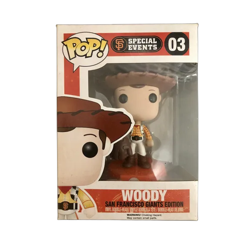 Funko Pop! Special Events Woody 03 Original Colecionavel - Moça do Pop ...