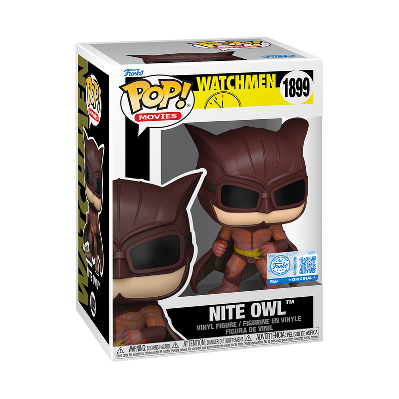 Funko Pop! Filmes Watchmen Nite Owl 1899 Exclusivo Original - Moça do ...