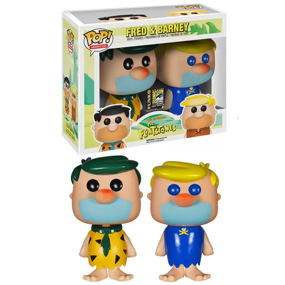 Funko Pop! Animation Os Flintstones Fred And Barney 2 Pack Exclusivo ...