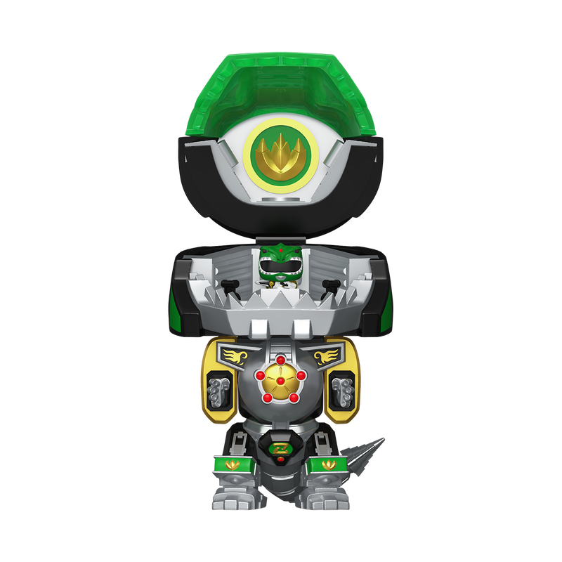 Funko Bitty Pop! Power Ranger Dragonzord With Green Ranger 2 Pack ...