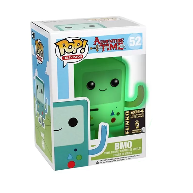 Funko Pop! Television Adventure Time BMO 52 Exclusivo Glow Original ...