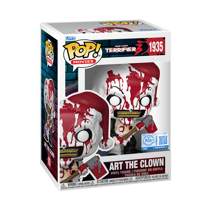 Funko Pop! Filme Terror Terrifier Natal Art The Clown 1935 Exclusivo ...