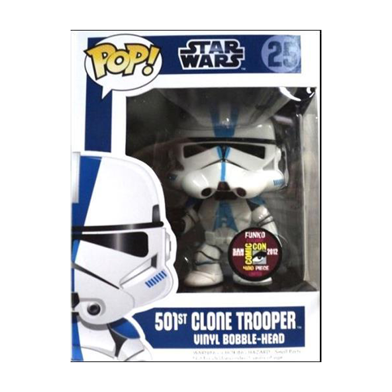 Funko Pop! Television Star Wars 501st Clone Trooper 25 Exclusivo - Moça ...