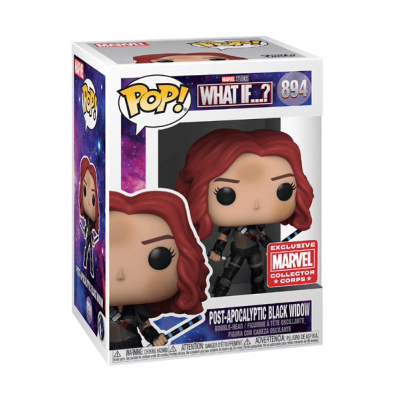 Funko Pop! Marvel What if…? Post Apocalyptic Black Widow 894 Exclusivo ...