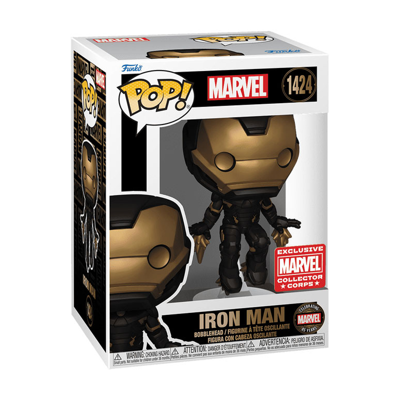 Funko Pop! Marvel Homem De Ferro Iron Man 1424 Exclusivo - Moça do Pop ...