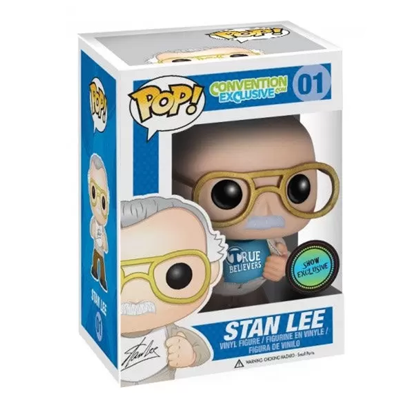 Funko Pop! Convention Exclusive Stan Lee 01 Exclusivo Original - Moça ...