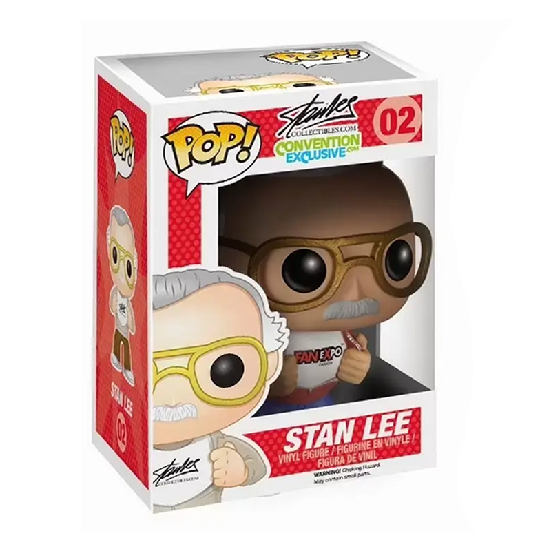 Funko Pop! Convention Exclusive Stan Lee 02 Exclusivo Original - Moça ...
