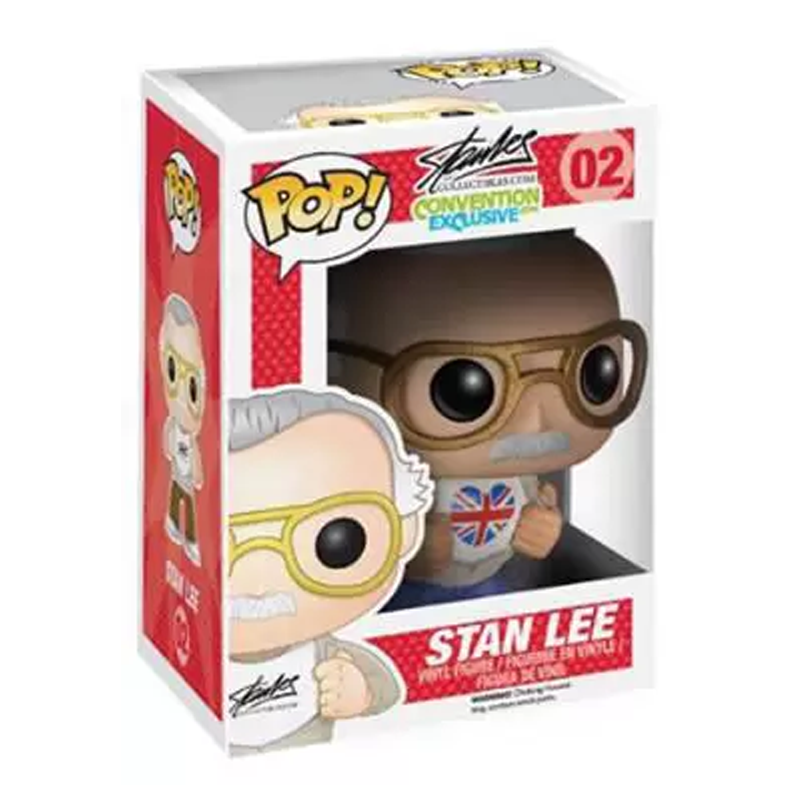 Funko Pop! Convention Exclusive Stan Lee 02 Exclusivo Original - Moça ...