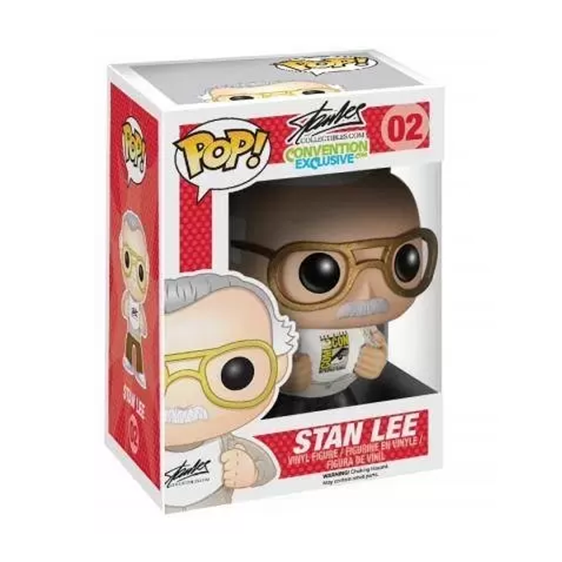 Funko Pop! Convention Exclusive Stan Lee 02 Original - Moça do Pop ...