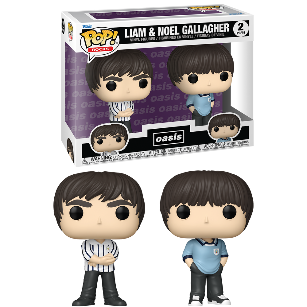 Funko Pop! Rocks Oasis Liam & Noel Gallagher 2 Pack Original - Moça do ...