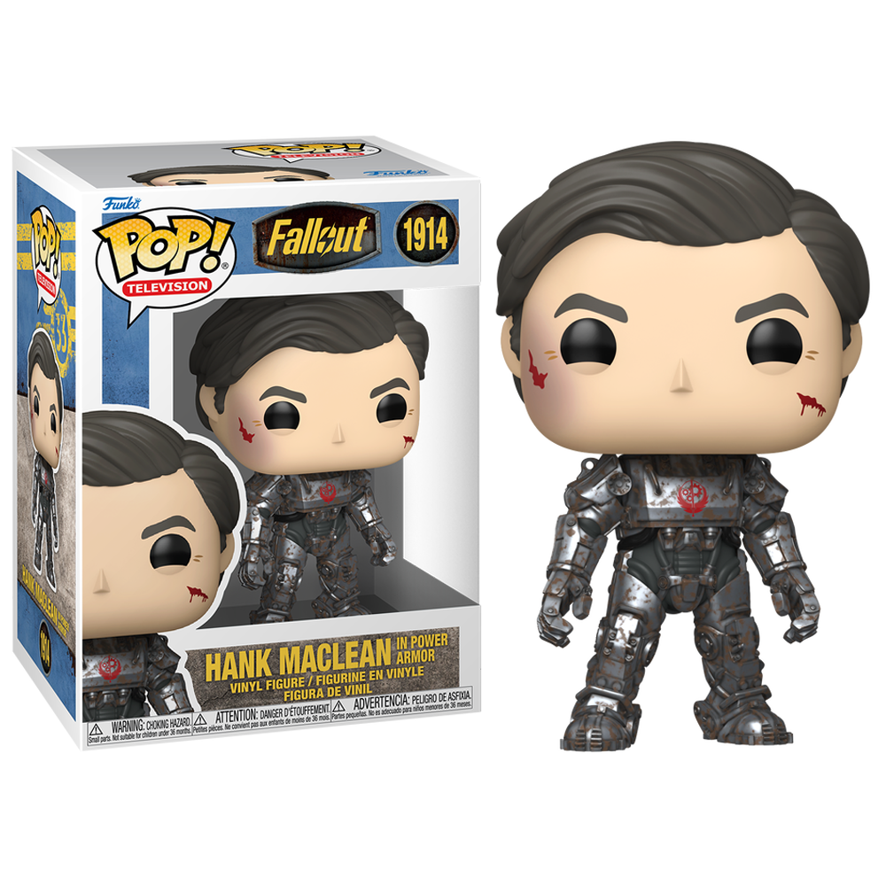 Funko Pop! Television Fallout Hank Maclean In Power Armor 1914 - Moça ...