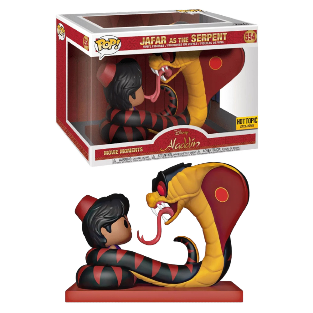 Funko Pop! Disney Aladdin Movie Moment Jafar As The Serpent 554 - Moça ...