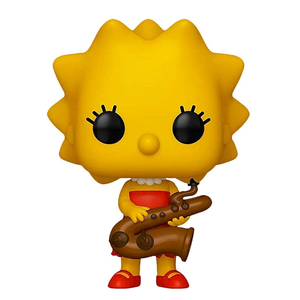 Funko Pop! Television The Simpsons Lisa Simpson 497 Original - Moça do ...