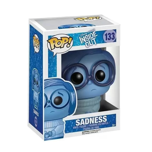Funko Pop! Filme Disney Divertida Mente Tristeza Sadness 133 Original ...