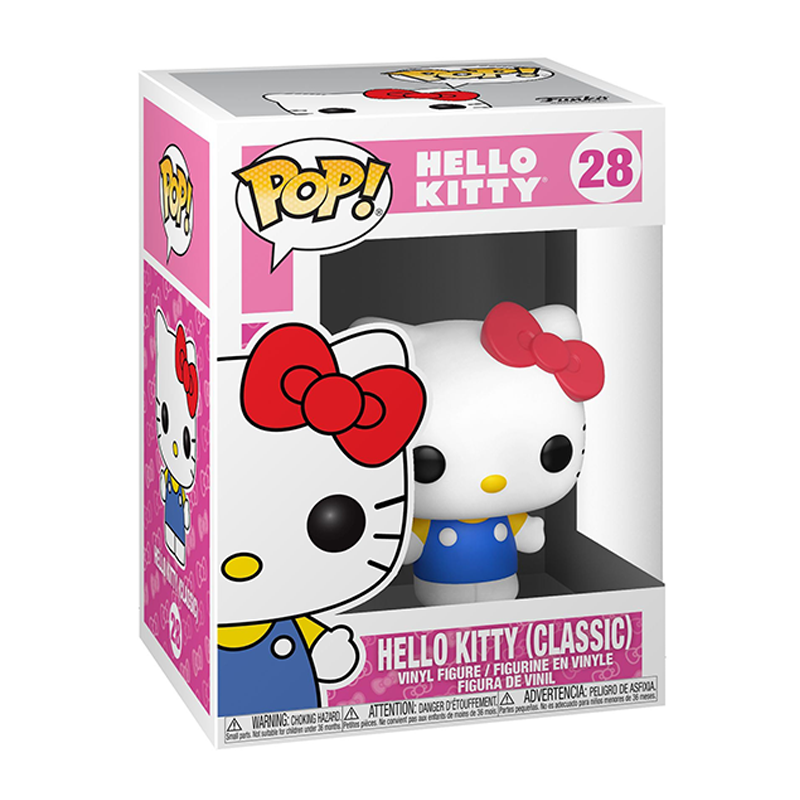 Funko Pop! Sanrio Hello Kitty Classic 28 Original Colecionavel - Moça ...