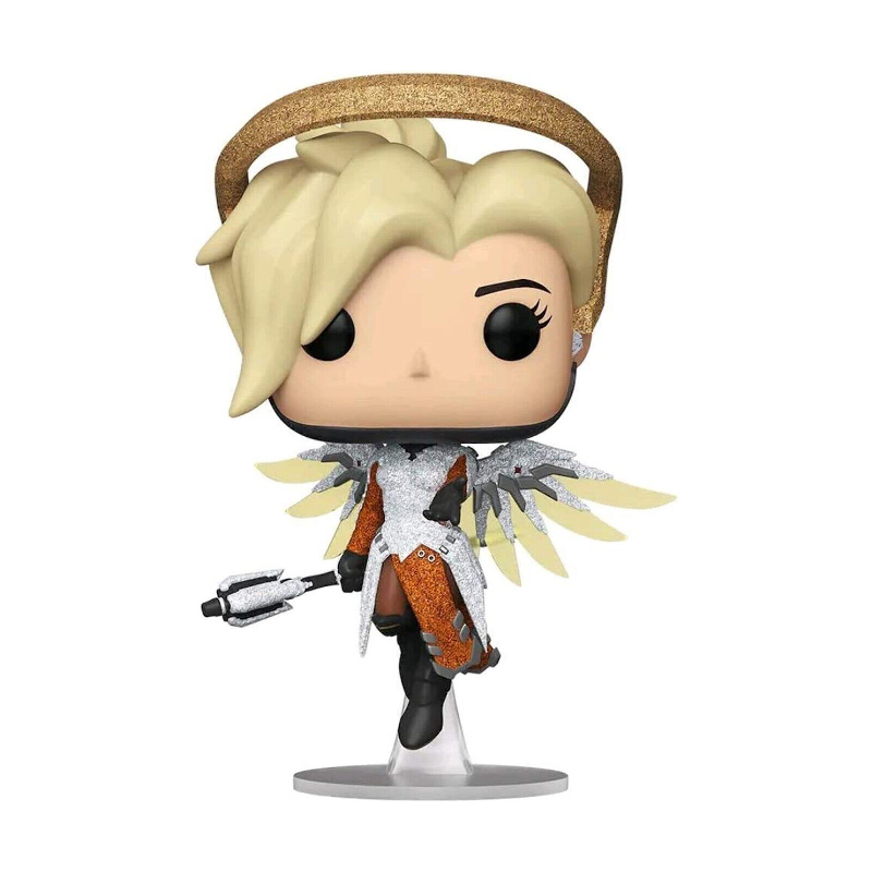 Funko Pop! Games Overwatch Mercy 304 Exclusivo Diamond Original - Moça ...
