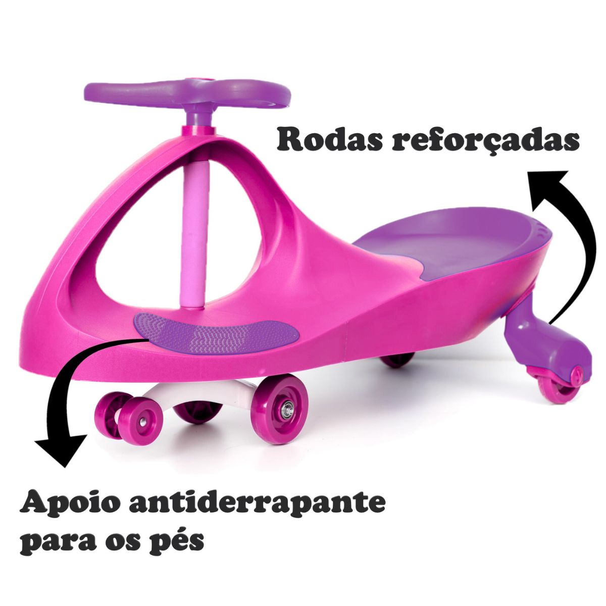 Carrinho Rolimã Infantil Volante 360° Super Car - Diversão e Segurança ...