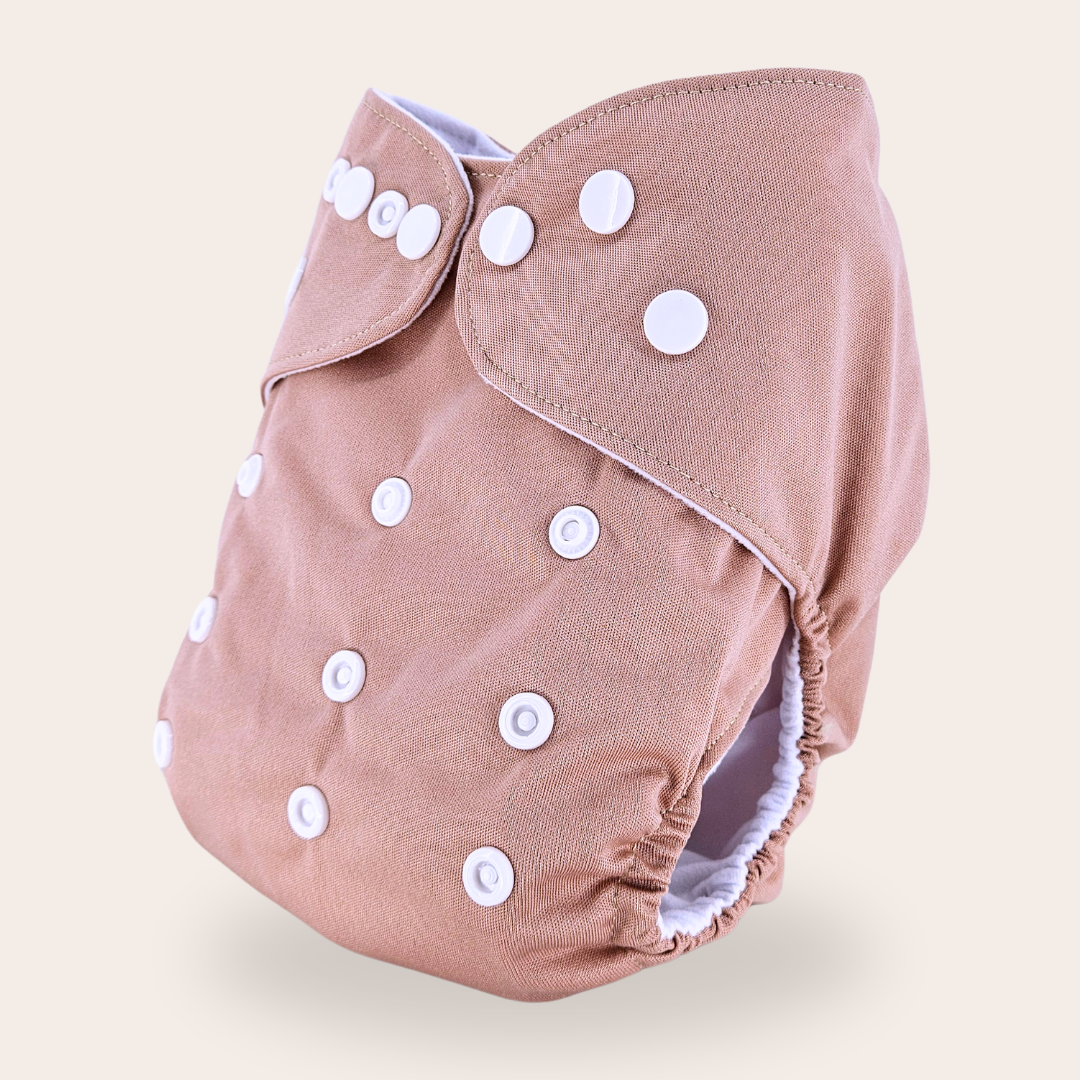 Fralda ecológica - Lavável e reutilizável - Pêssego - Fraldadinhos ...