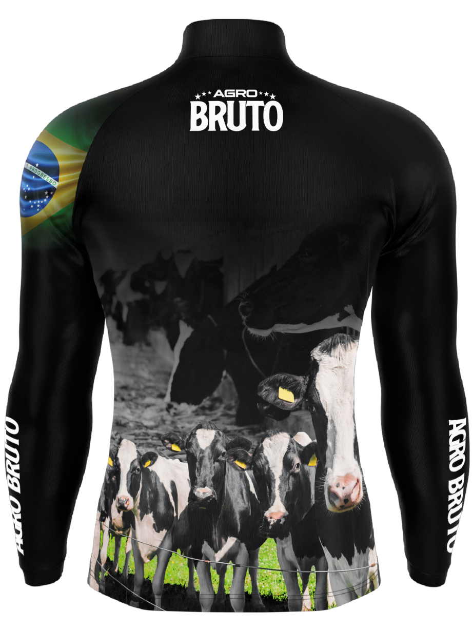 Camiseta Agro Bruto - Vaca Leiteira - Proteção UV 50+ - Play Pesca