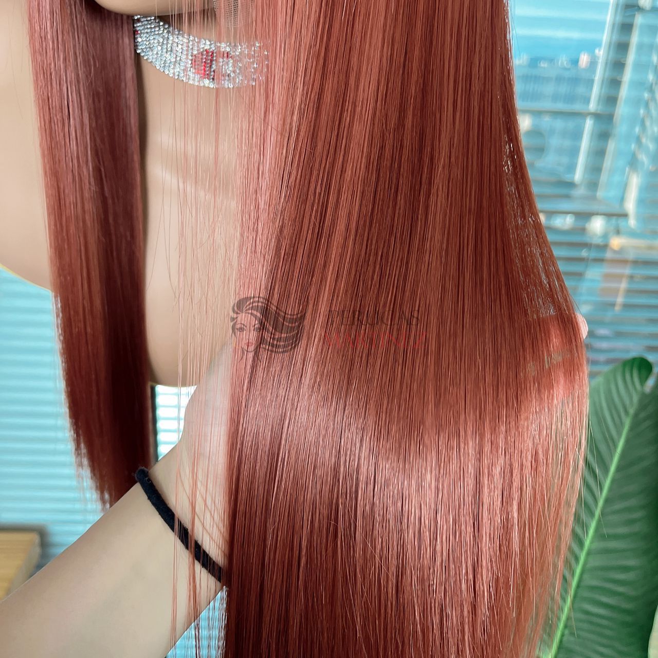 FULL LACE FRONT MELISSA RUIVA - Perucas Martinez