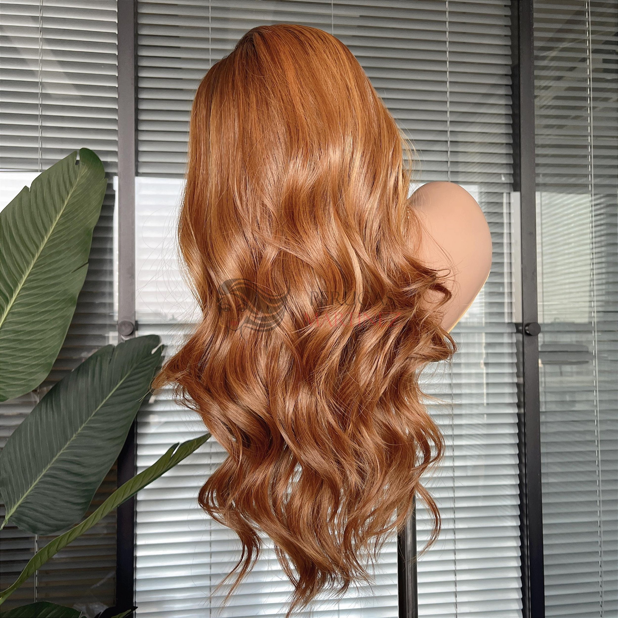 LACE FRONT KAMILLA RUIVA ILUMINADA 13 x 4 - Perucas Martinez