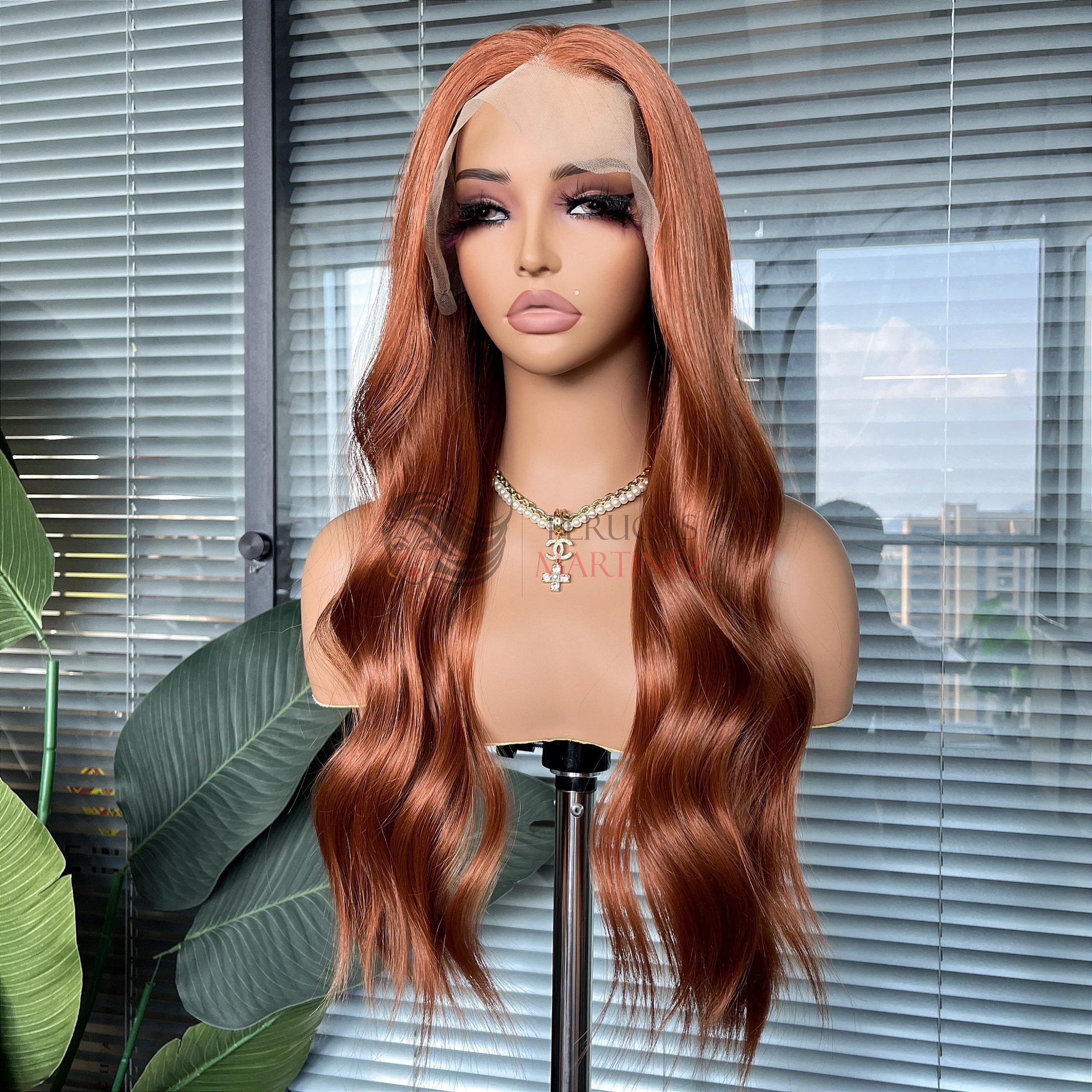 LACE FRONT KAMILLA RUIVA 13 X 4 - Perucas Martinez