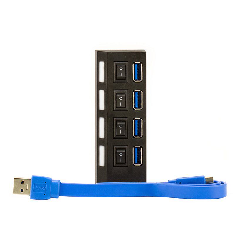 HUB 4 PORTAS USB 3.0 - RS Robótica