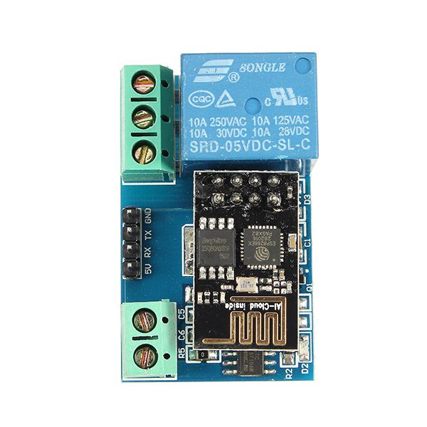 Rele WiFi com ESP8266 esp-01 - RS Robótica