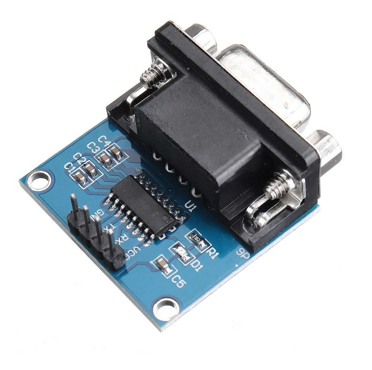 MODULO DB9 CONVERSOR MAX232 RS232 TTL SERIAL - RS Robótica