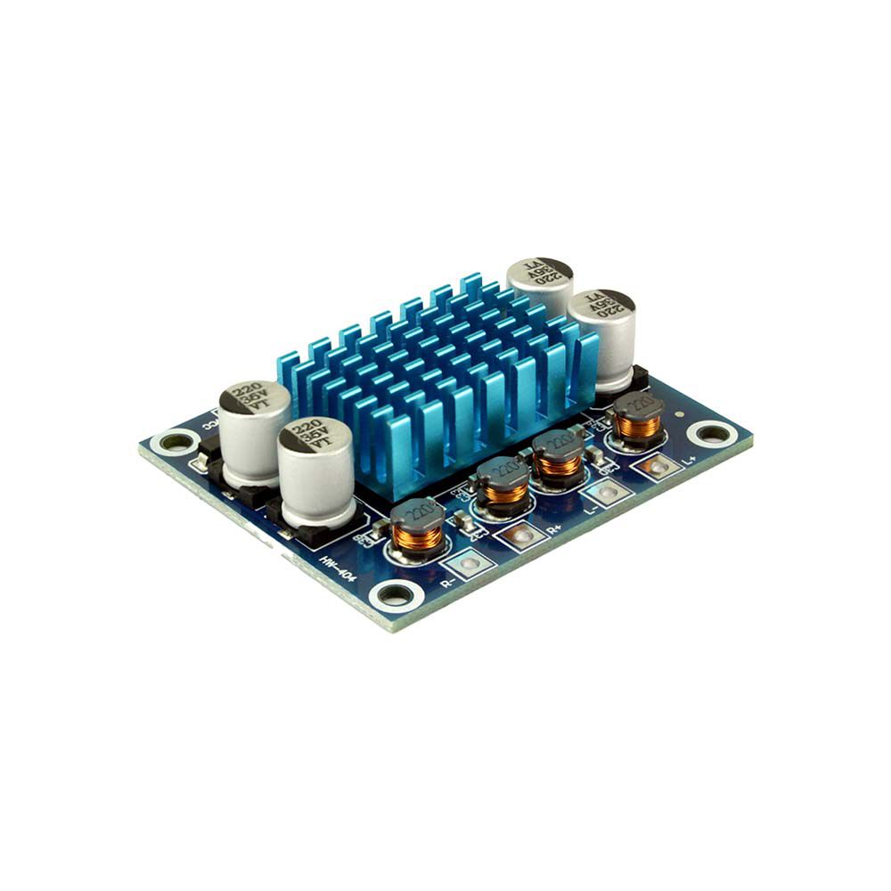 MODULO ARDUINO AMPLIFICADOR TPA3110 2 CANAIS XH-A232 - 30W + 30W AUDIO ...