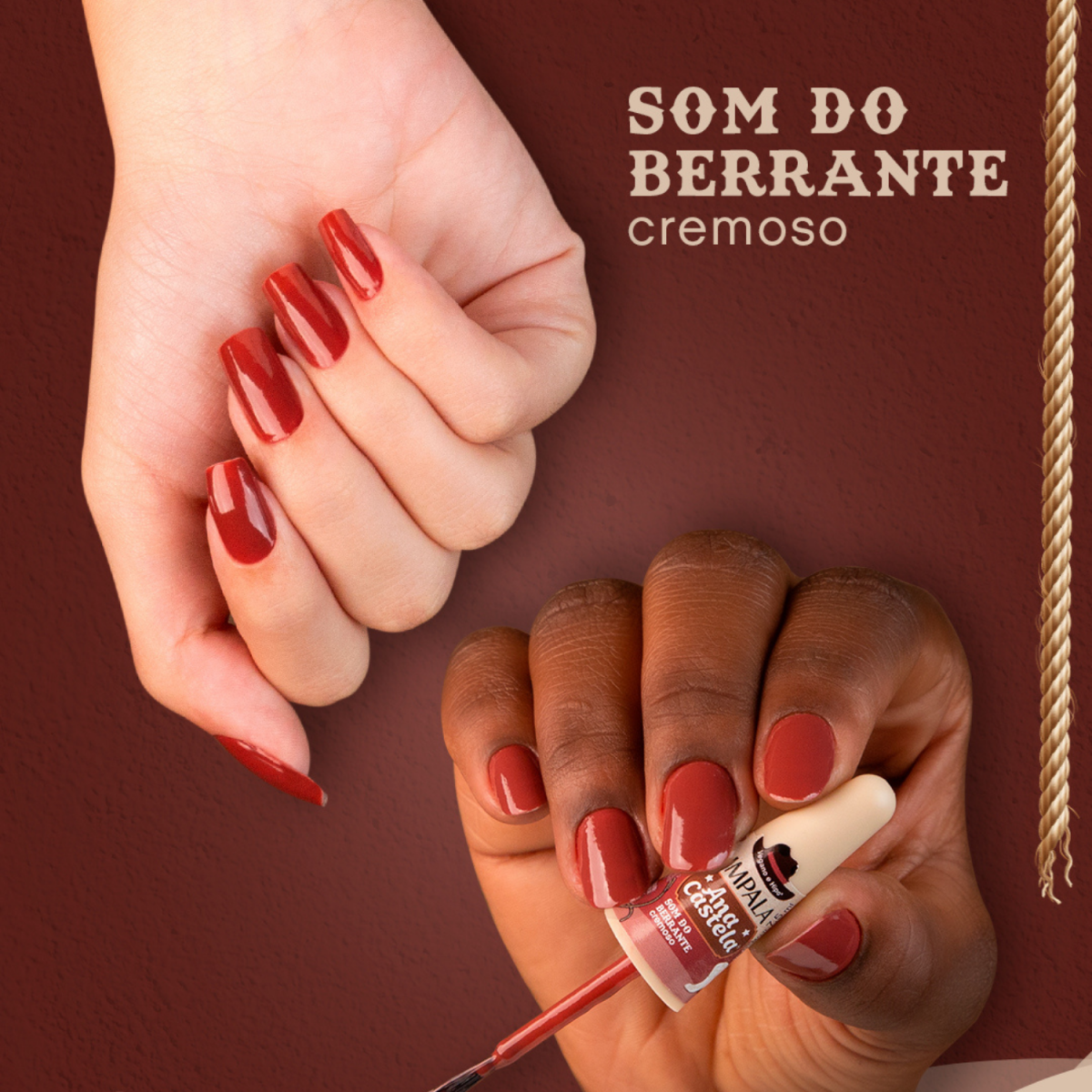 Esmalte Impala Ana Castela Cremoso Som Do Berrante 7 5ml Dani Loja