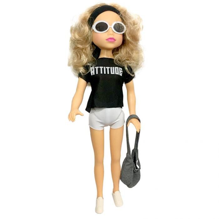 Boneca Stephany Lais Atitude Baby Brink - ZOOM BRINQUEDOS E PRESENTES