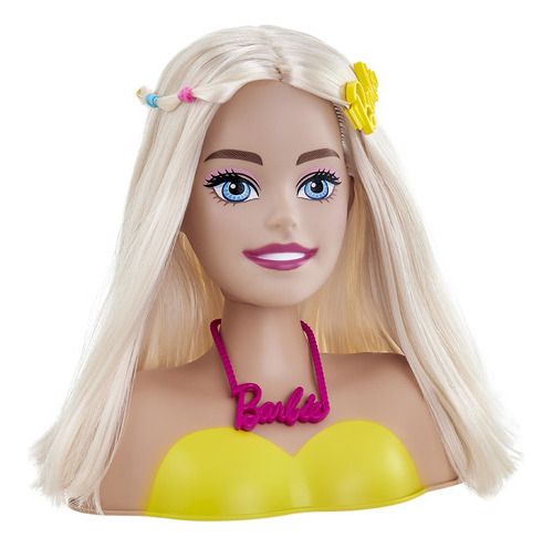 Barbie Busto Maquiagem Baby Liss Loira C/ Acessorios Pupee - ZOOM ...