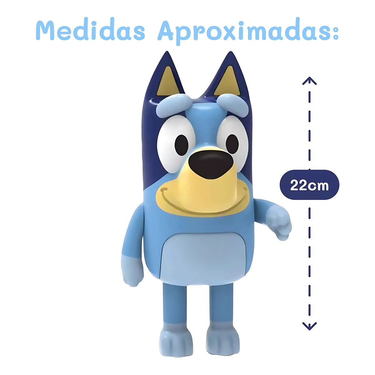 Brinquedo Bluey Articulado 21 Cm Elka - ZOOM BRINQUEDOS E PRESENTES