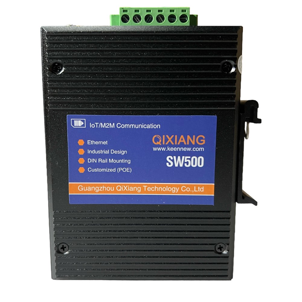 Switch industrial ethernet Gigabit POE - SW500-GEP 5*100/1000 - Qixiang ...