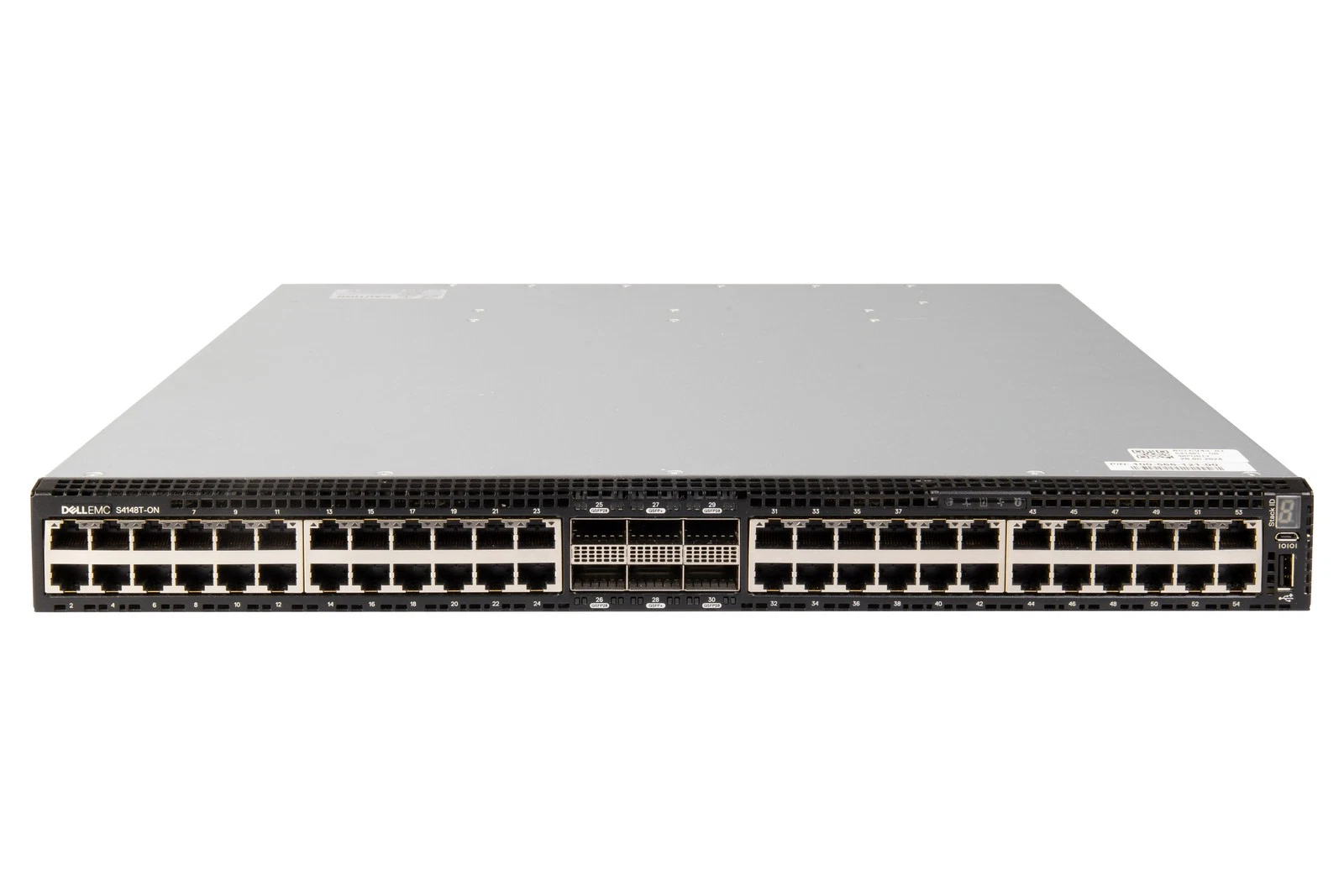 Switch DELL PowerSwitch S4148T-ON 48 portas 48x10GbE BASE-T 2x40GbE ...
