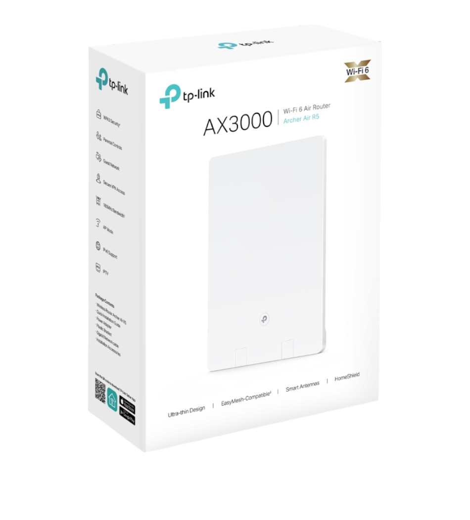 TP-LINK WIFI 6 ARCHER AIR R5 ROUTER AX3000 DUAL BAND GIGABIT - Aztech ...
