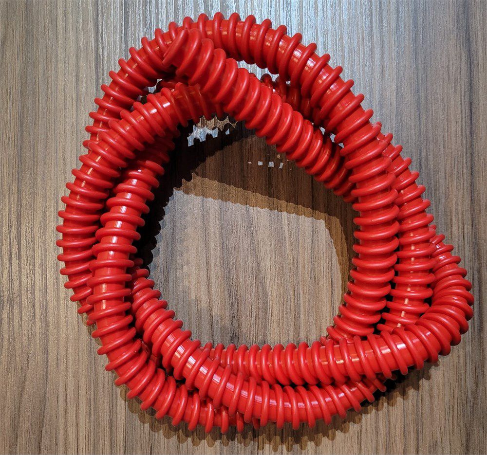 MANGUEIRA SILICONE HELIX VERMELHA - Asia tabacaria