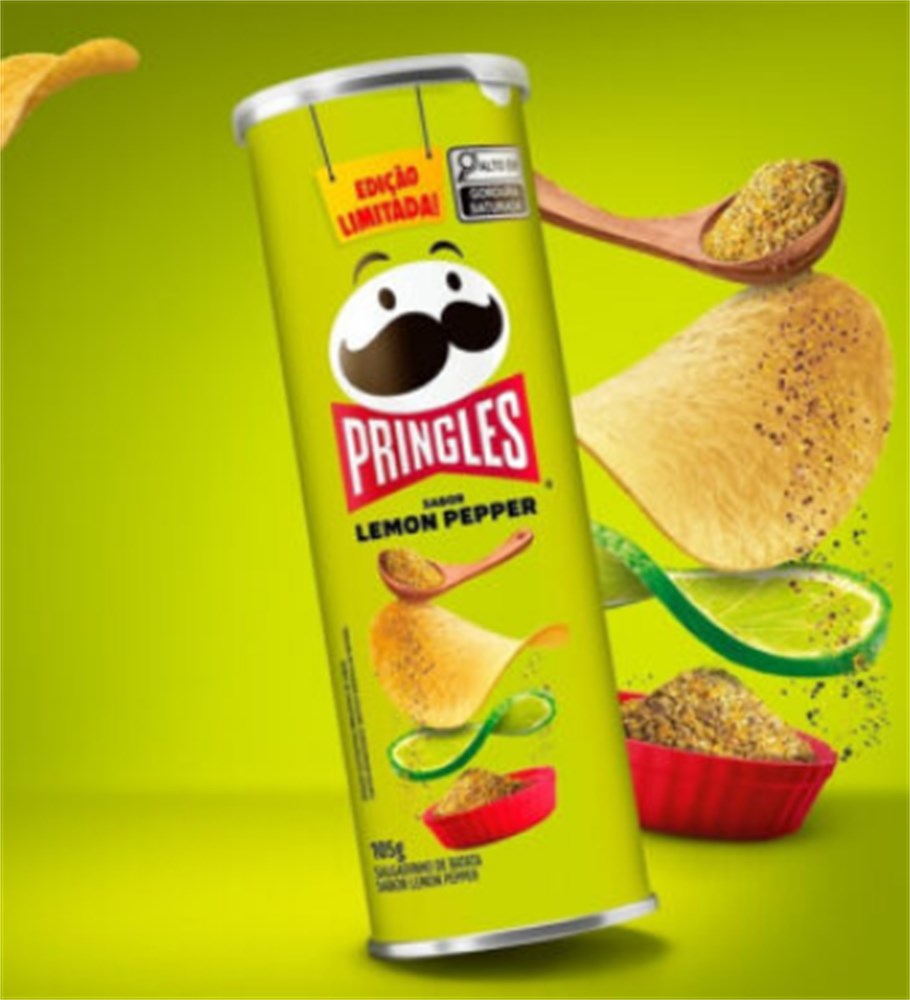 BATATA PRINGLES LEMON PEPPER - Asia tabacaria