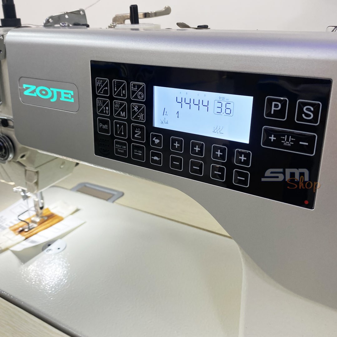 Máquina de Costura Reta Eletrônica Industrial Zoje A8100-D4 - Máquinas de Bordar e Máquinas de ...
