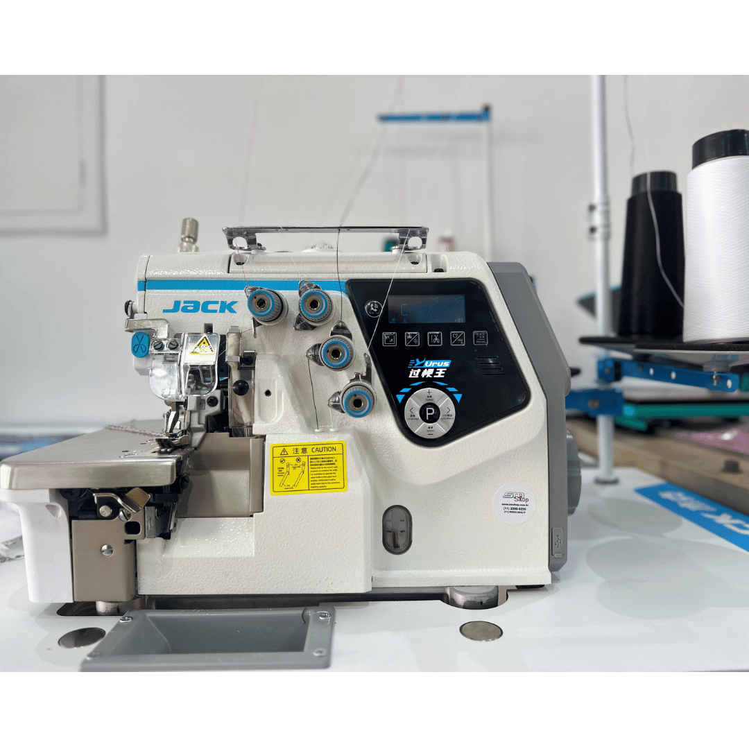 Máquina de Costura Overlock Jack JK- C7 URUS - Máquinas de Bordar e ...