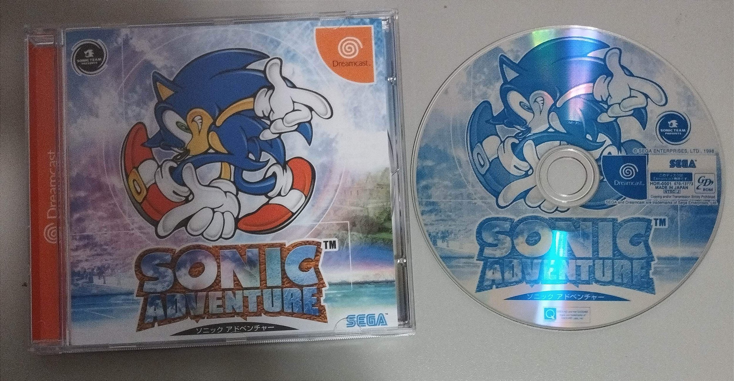 Sega Dreamcast - Sonic Adventure - USE GAMES - Loja especializada em ...