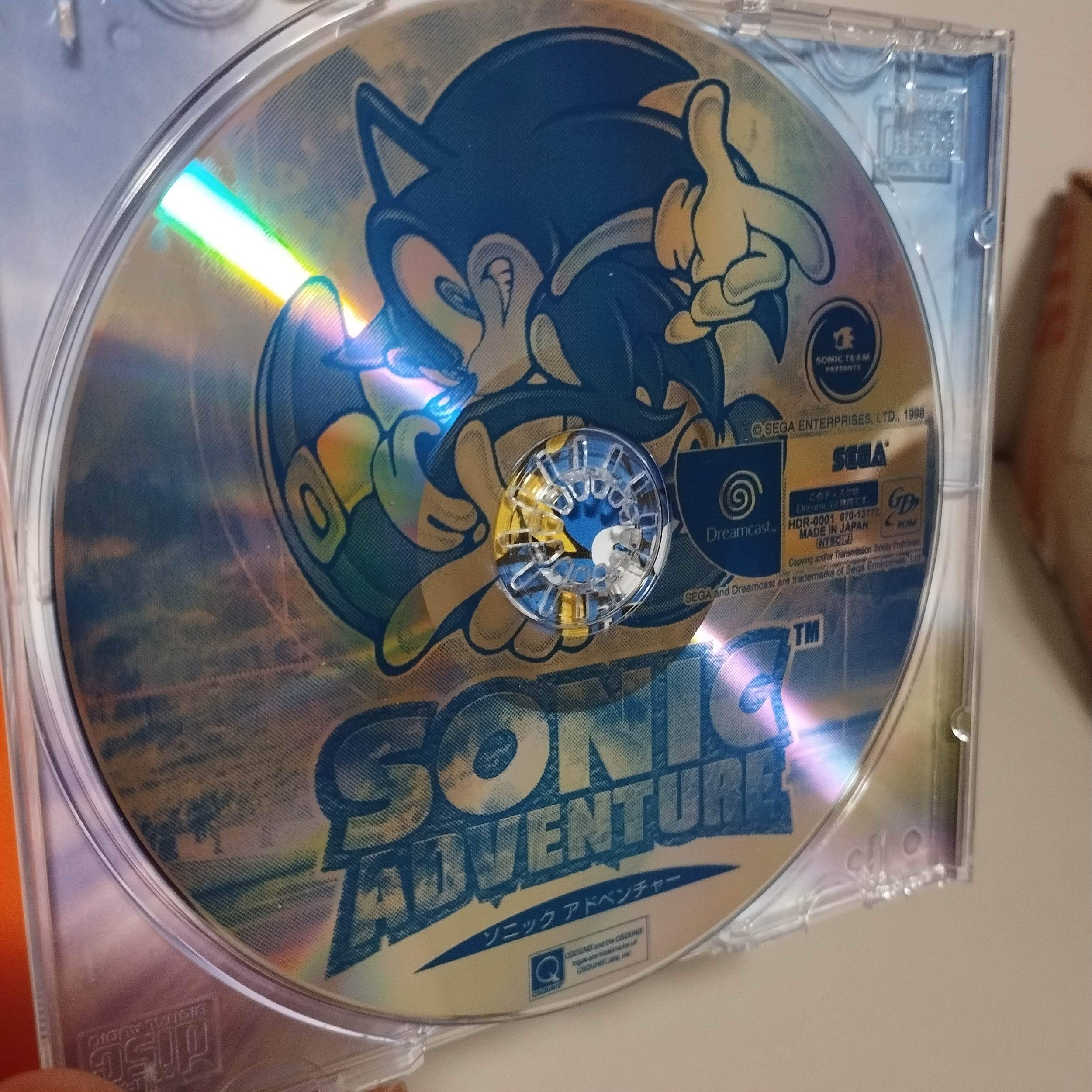 Sega Dreamcast - Sonic Adventure - USE GAMES - Loja especializada em ...