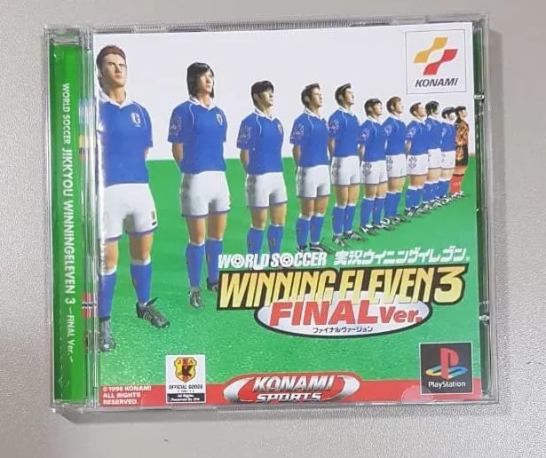 Ps1 - World Soccer Jikkyou Winning Eleven 3 Final Ver. - USE GAMES ...