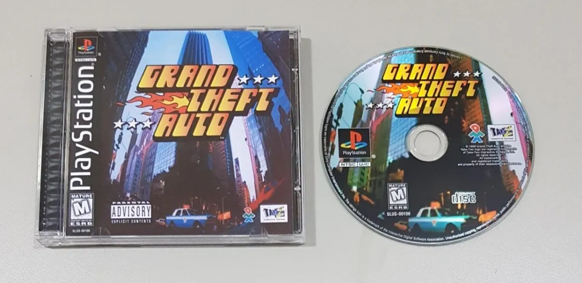 Ps1 Grand Theft Auto 1 GTA