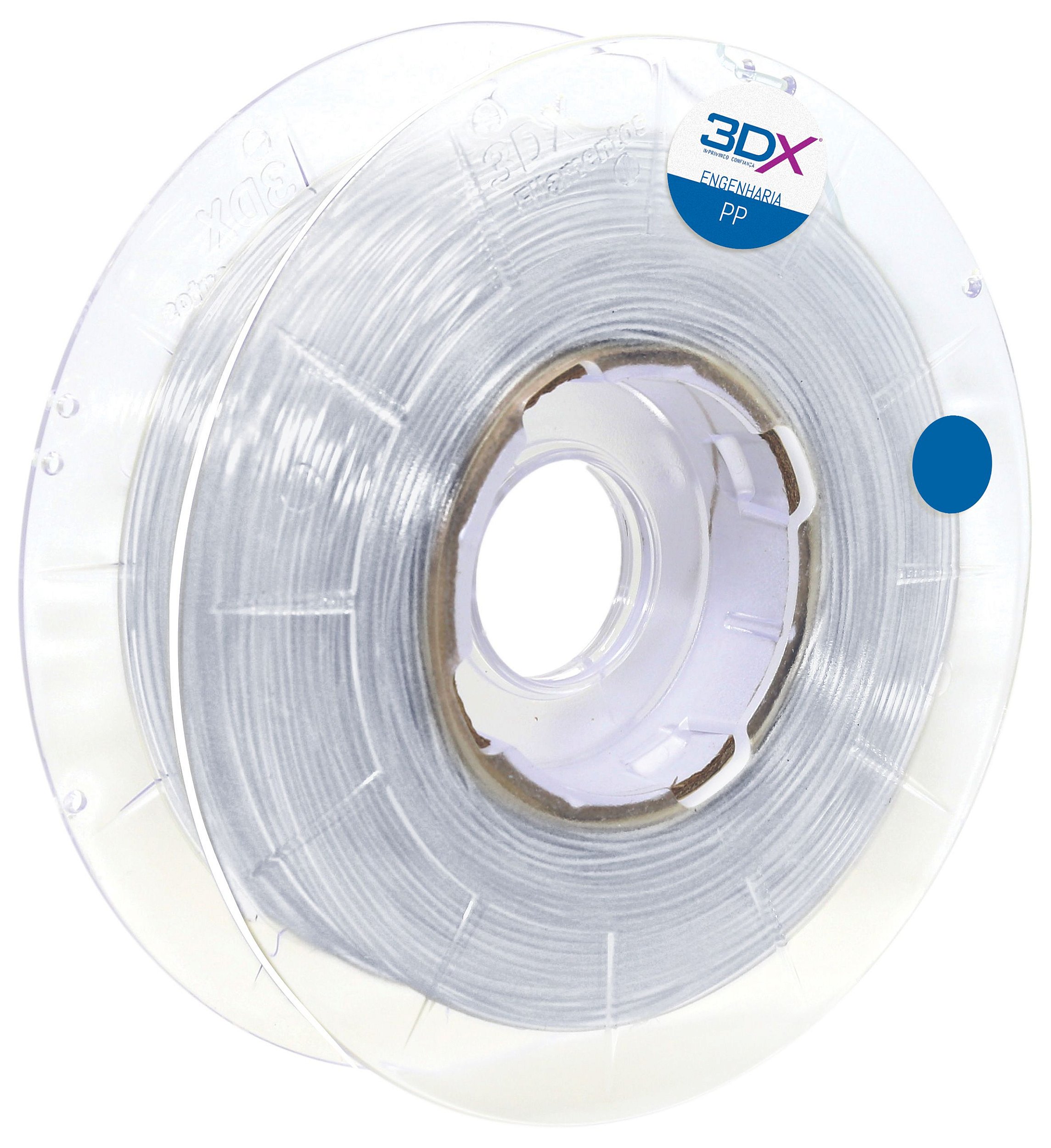 Filamento PP HF Natural 1,75 Mm 500g (polipropileno) - 3DX Filamentos