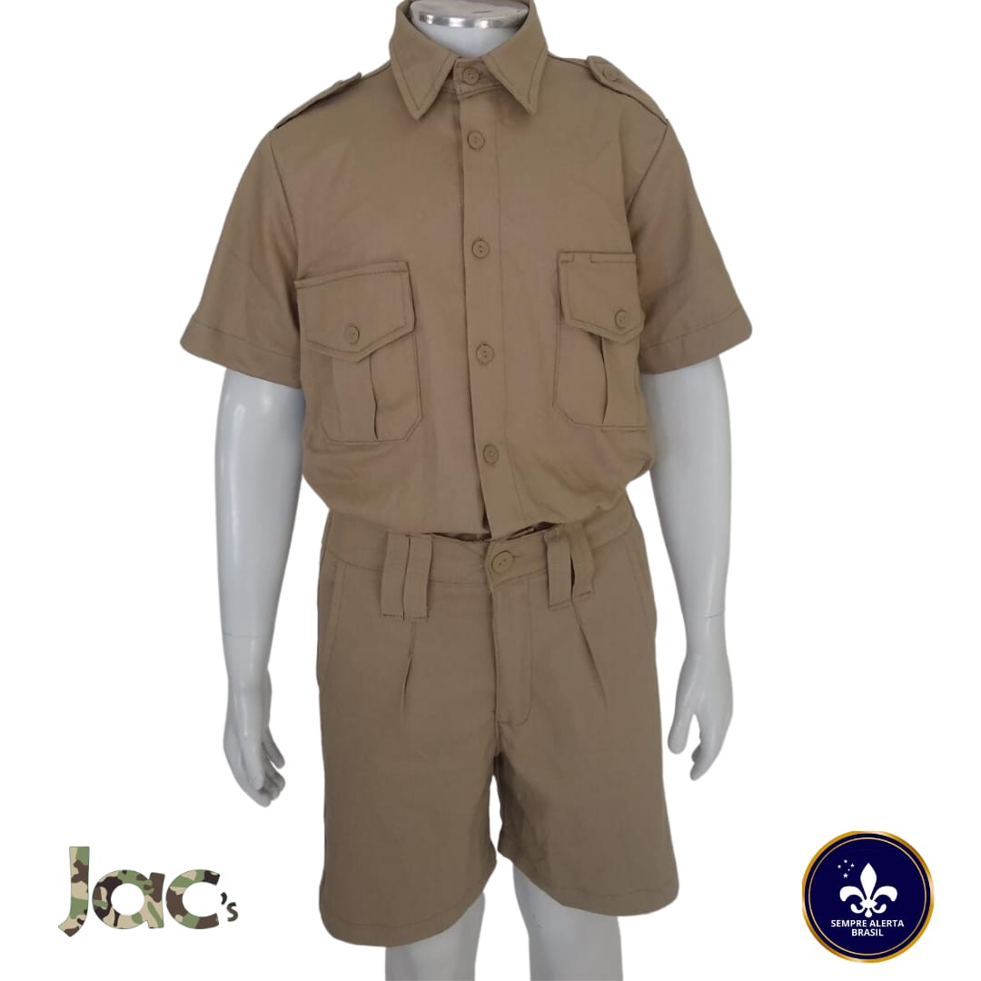 Camisa Caqui Adulto SAB - Jac's Virtual