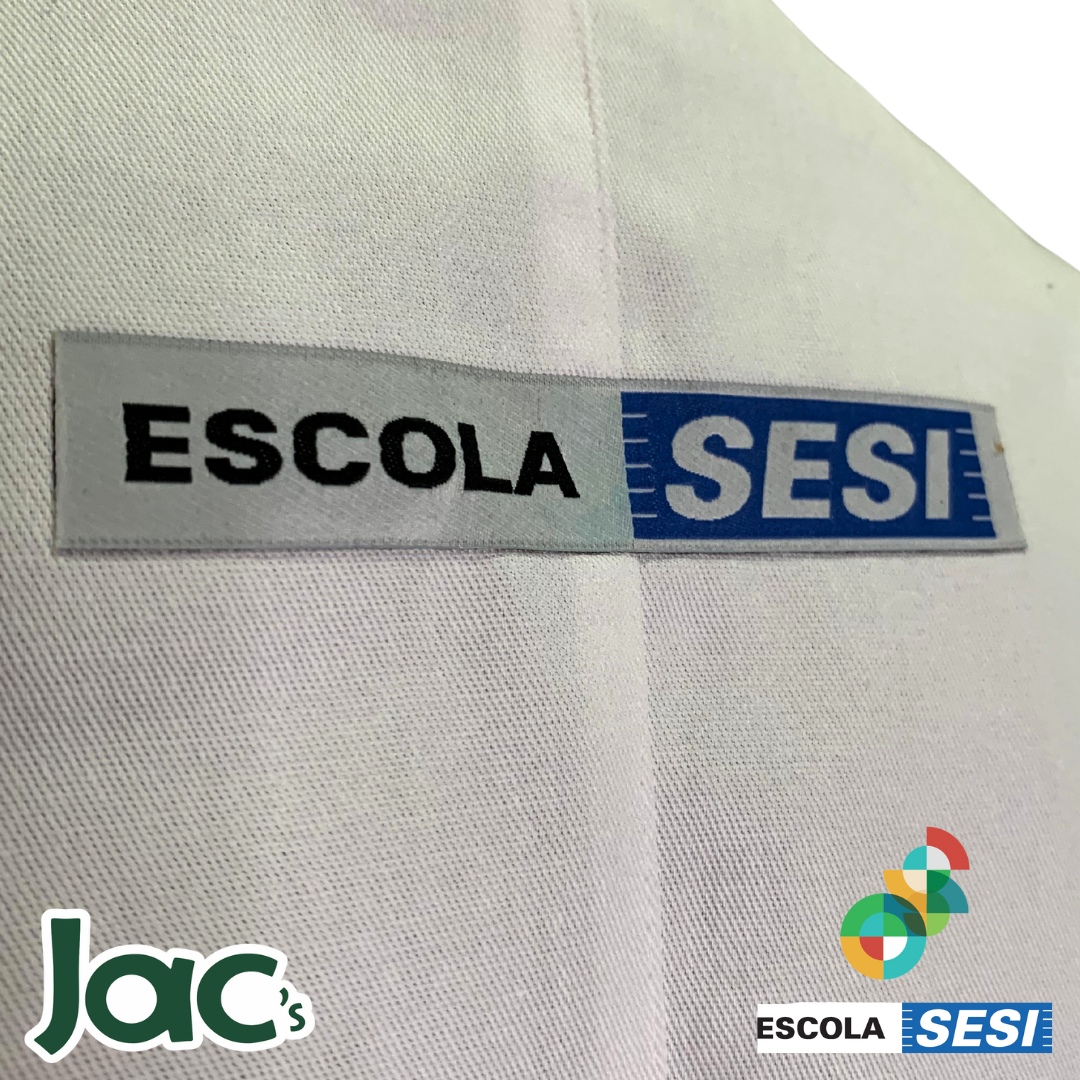 Jaleco Feminino 100% algodão - Uniforme Oficial Escola Sesi - Jac's ...