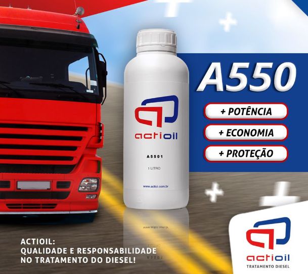 Actioil A550 Tratamento Multifuncional definitivo para Diesel 1 Litro ...